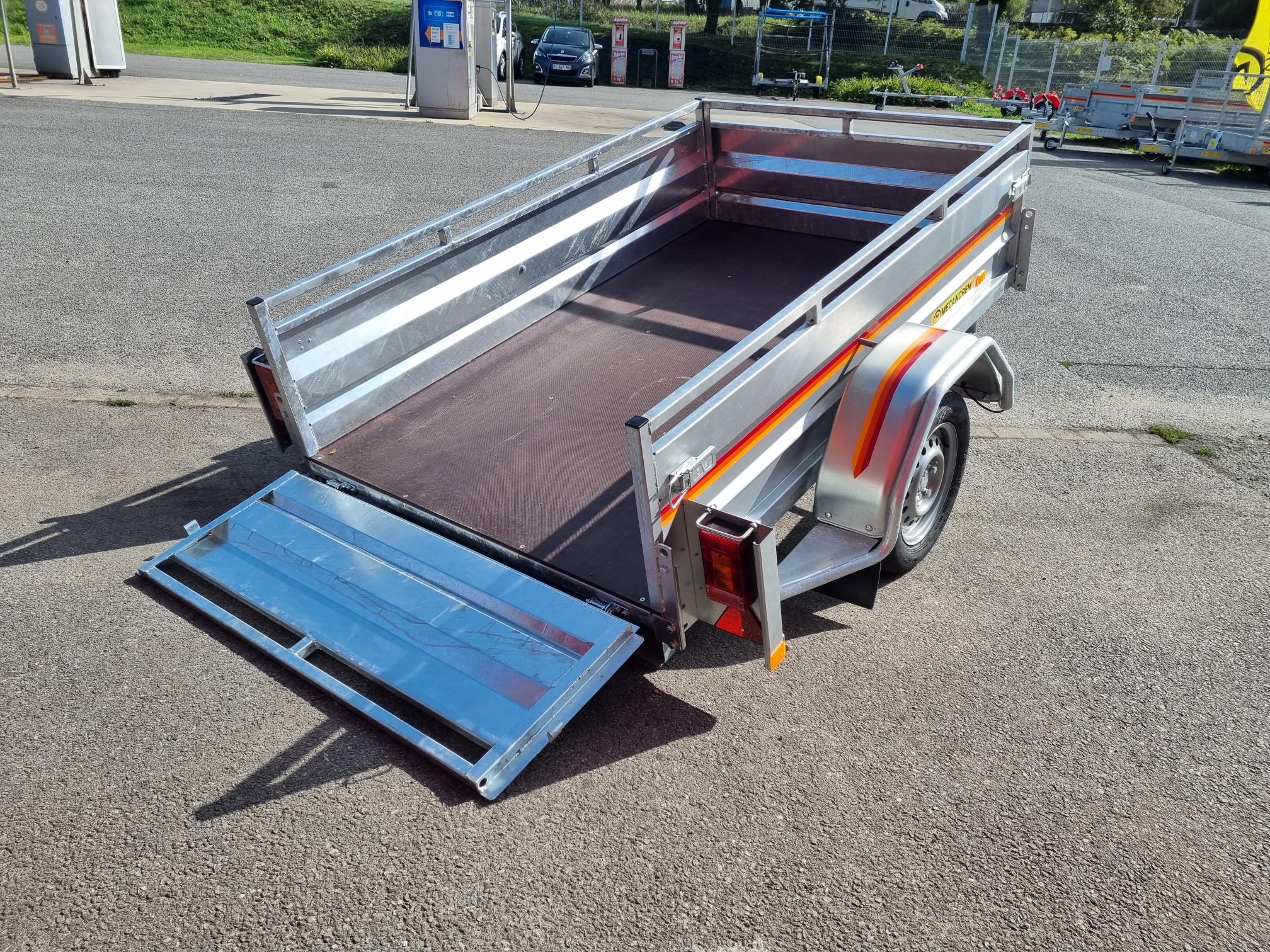 REMORQUE BASCULANTE MECANOREM PRE751 PTAC 500 à 750KG – Remorque côte d ...